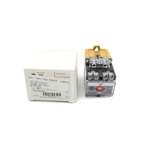 ALLEN BRADLEY 700-P400A4 SER. E 460-480V 10A (WH) NSMP – MRO Global ...
