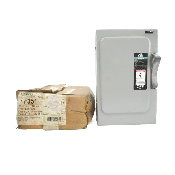 SIEMENS F351 SER. A 600VAC 30A NSMP – MRO Global Solutions