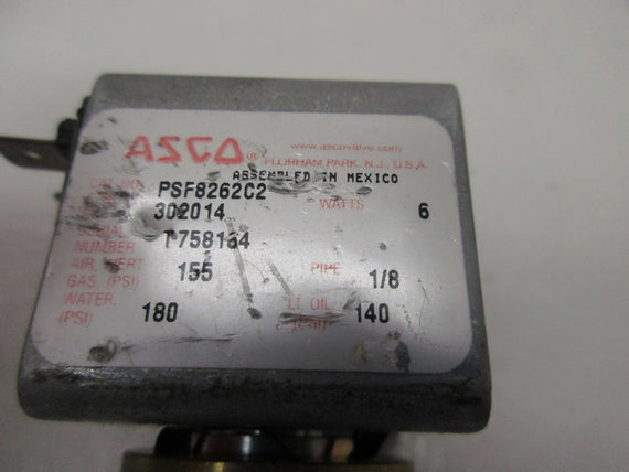 ASCO PSF8262C2 * NEW NO BOX * – MRO Global Solutions