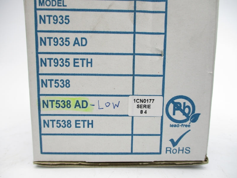 TEC SYSTEM NT538AD 24-240VAC/DC NSMP