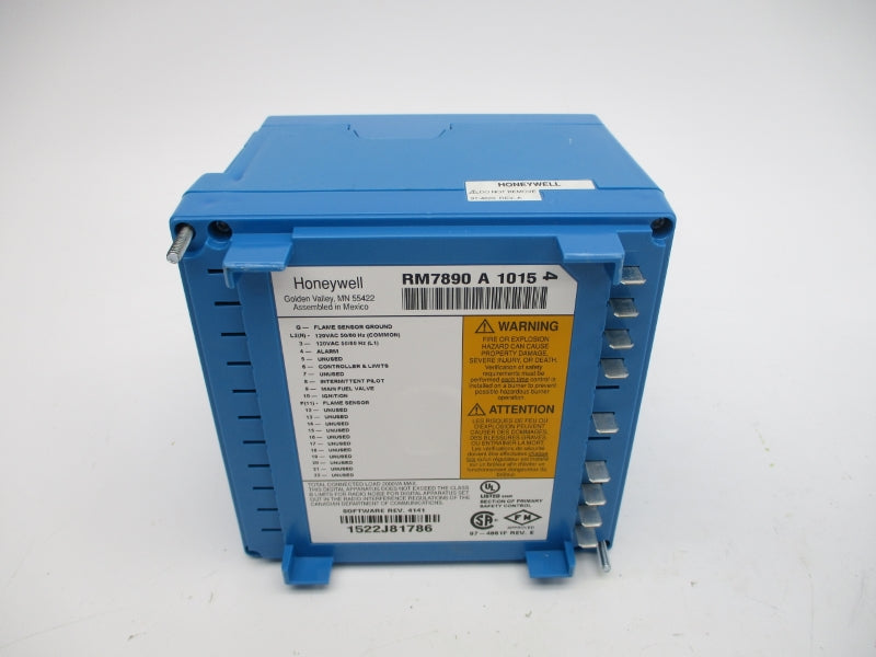 HONEYWELL RM7890A1015 120VAC NSNP – MRO Global Solutions