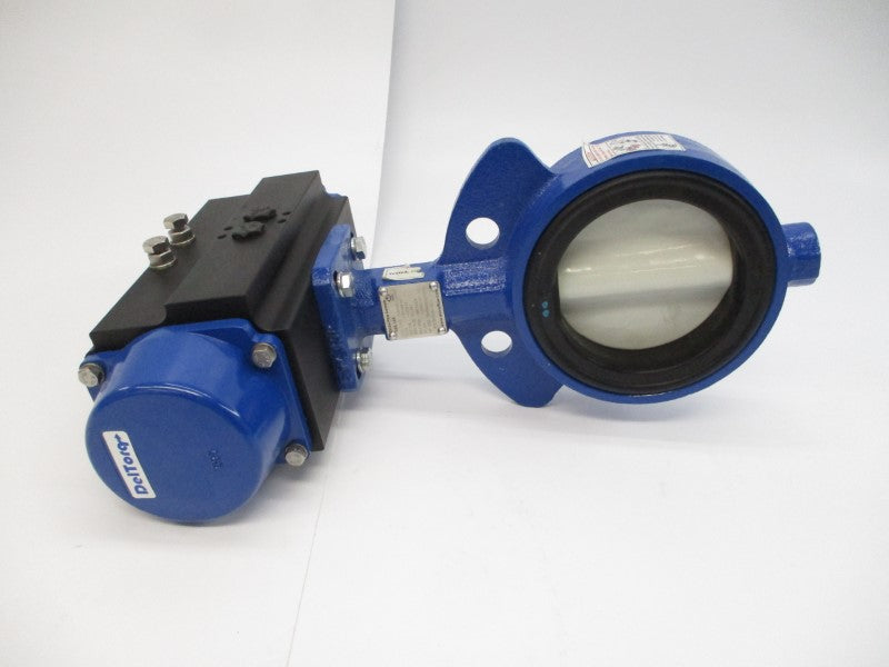 DELVAL FLOW CONTROLS DELTORQ 085-SR-12 50040111B1B0 DN100 175PSI 4" NS ...