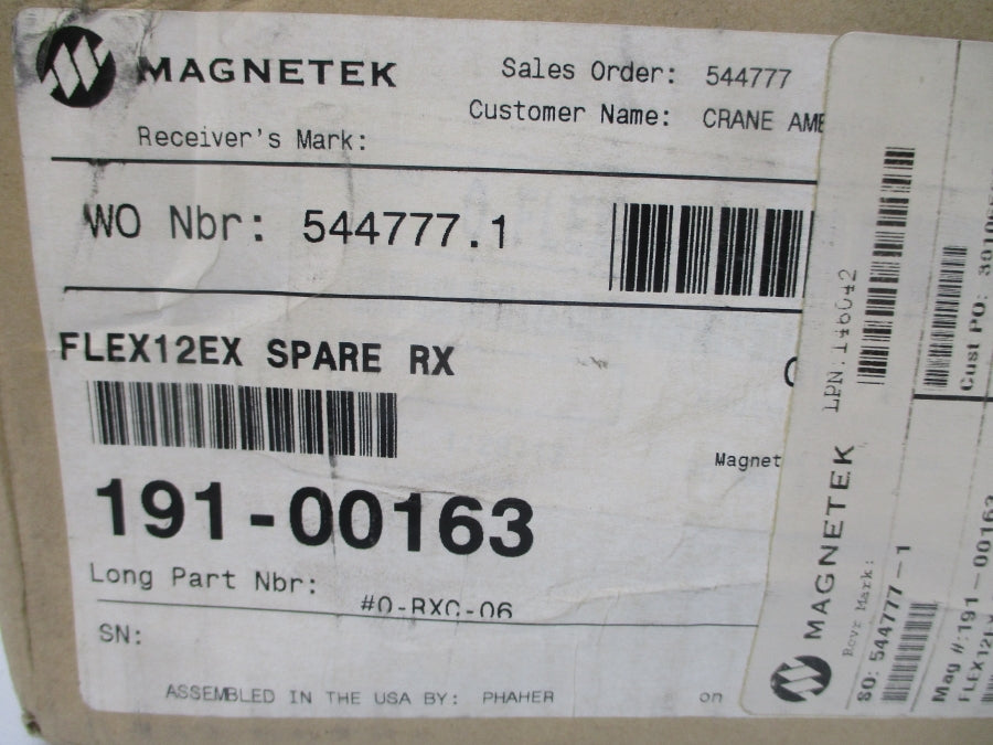 MAGNETEK FLEX12EX 191-00163 110-120VAC NSMP