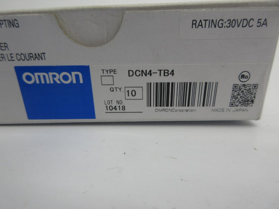 OMRON DCN4-TB4 (PKG OF 10) NSMP – MRO Global Solutions
