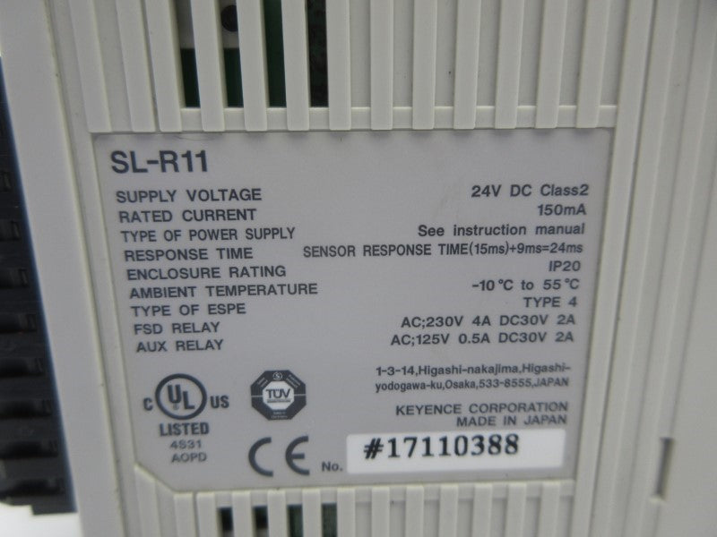 KEYENCE SL-R11 24VDC NSNP – MRO Global Solutions