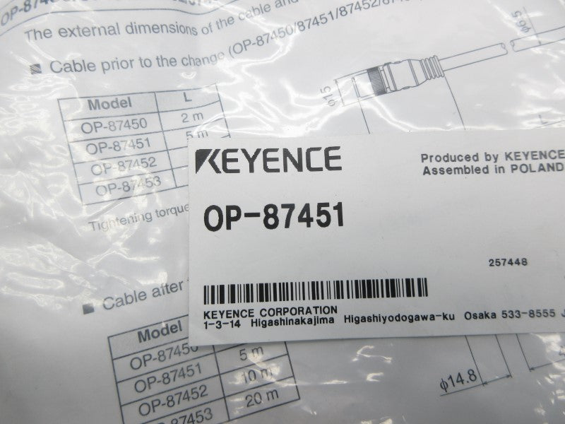 KEYENCE OP-87451 NSMP – MRO Global Solutions