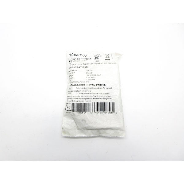 INTERLOGIX 1085T-N 100VAC 0.5A NSMP – MRO Global Solutions