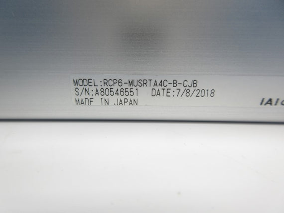 IAI RCP6-MUSRTA4C-B-CJB NSNP – MRO Global Solutions