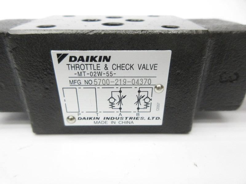 DAIKIN MT-02W-55 5700-219-04370 NSNP – MRO Global Solutions