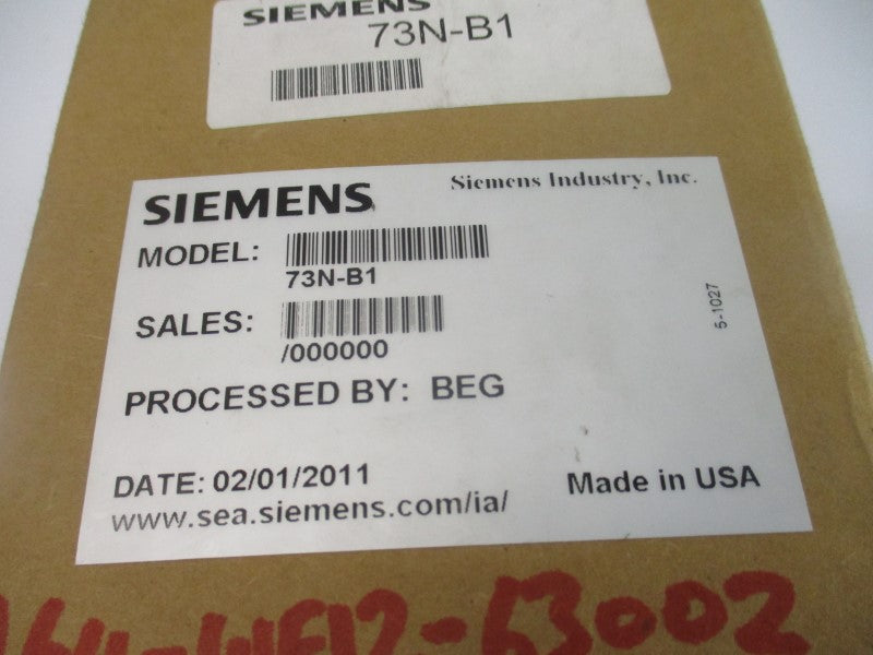 SIEMENS 73N-B1 NSFS – MRO Global Solutions