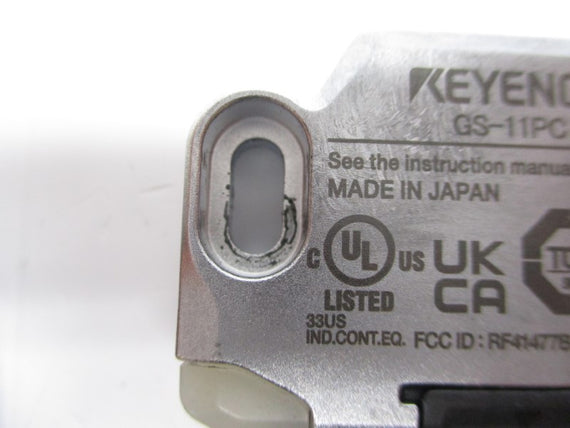KEYENCE GS-11PC 24VDC UNMP – MRO Global Solutions