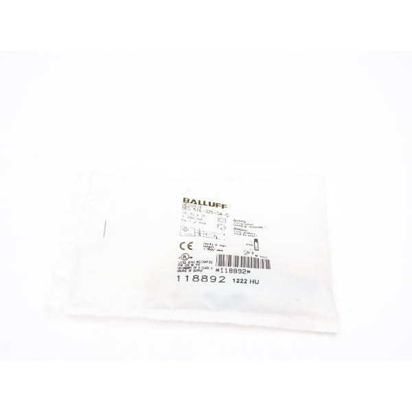 BALLUFF BES516-325-S4-C BES01C8 10-30VDC NSMP – MRO Global Solutions