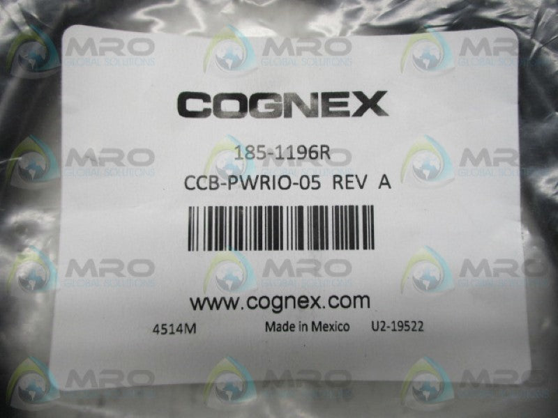 COGNEX CCB-PWRIO-05 185-1196R CABLE * NEW IN FACTORY BAG