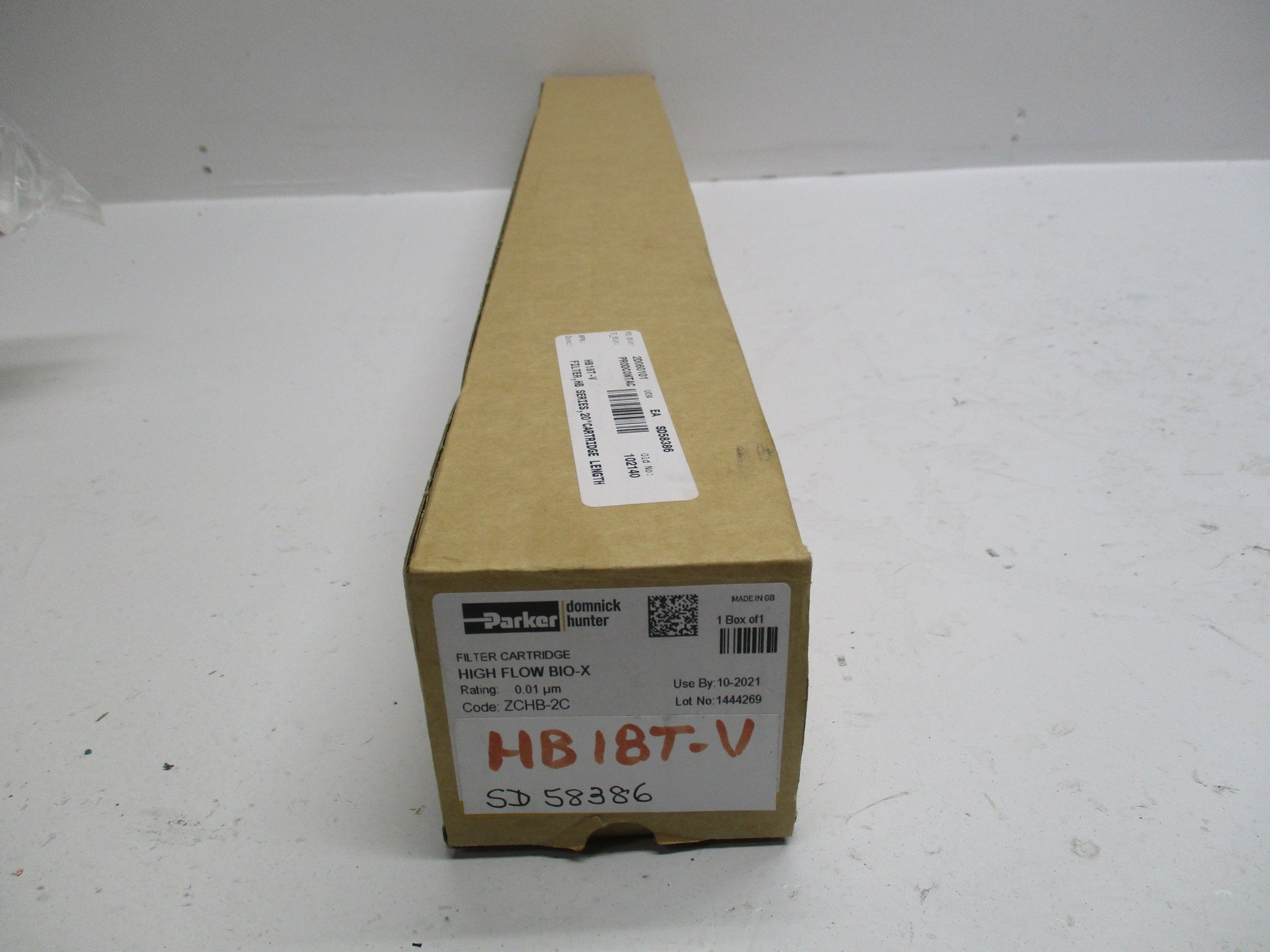 PARKER ZCHB-2C HI-FLOW BIO-X FILTER CARTRIDGE * NEW IN BOX * – MRO ...