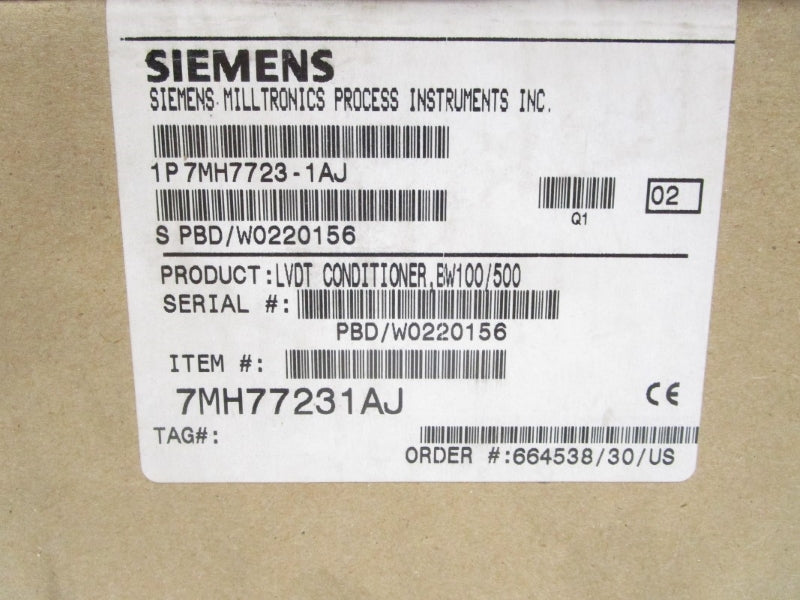 SIEMENS 7MH7723-1AJ 5V NSMP – MRO Global Solutions