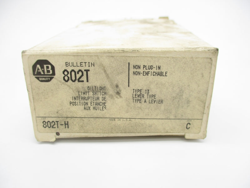 ALLEN BRADLEY 802T-H SER. C (AS PICTURED) (WH) NSMP – MRO Global Solutions