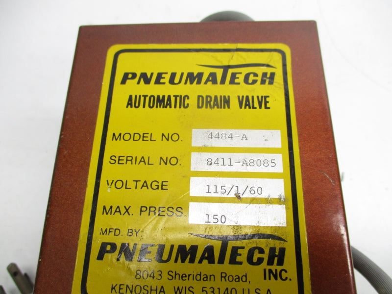 PNEUMATECH 4484-A 115V UNMP – MRO Global Solutions