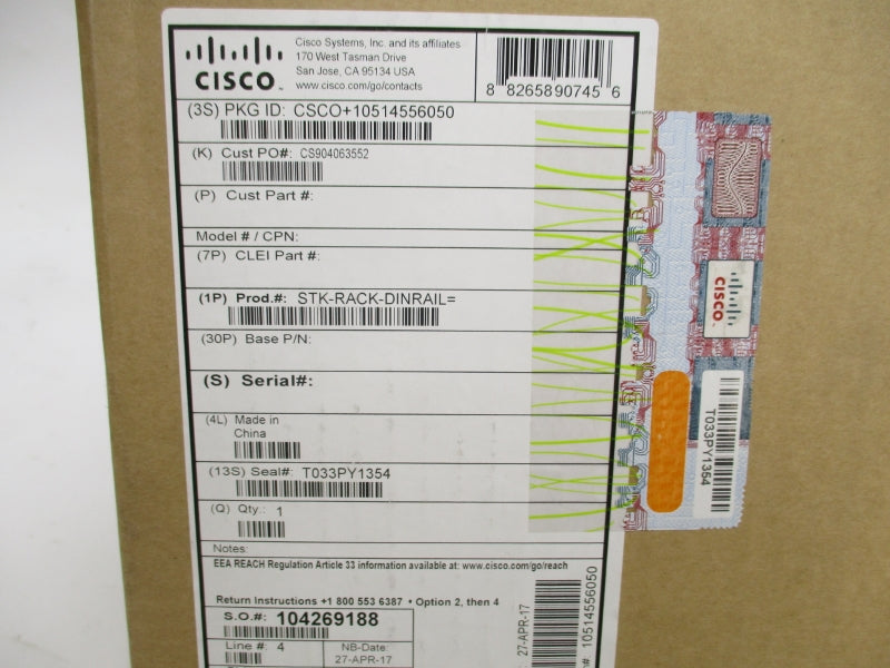 CISCO STK-RACK-DINRAIL NSMP – MRO Global Solutions