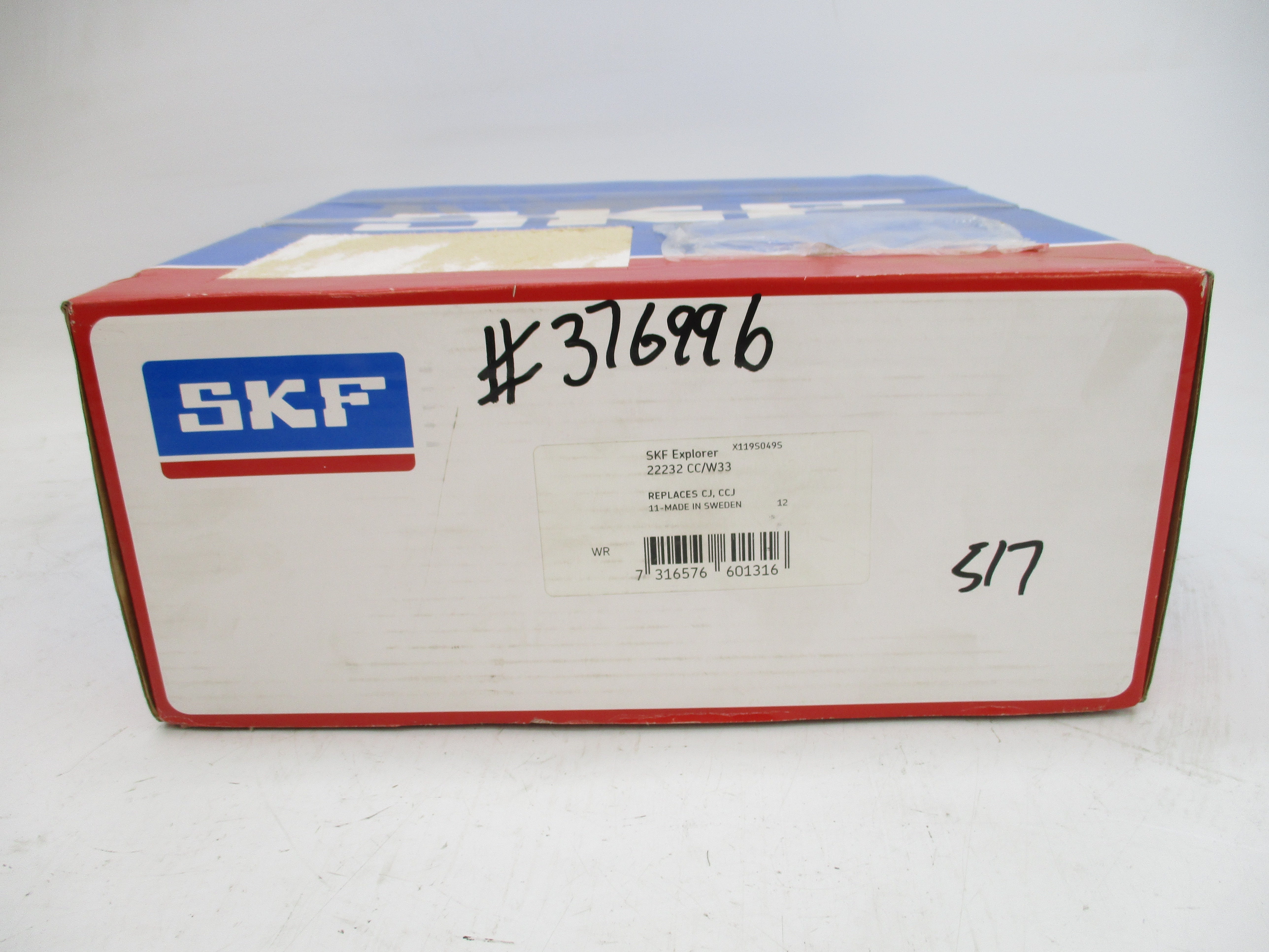 SKF 22232CC/W33 NSFS – MRO Global Solutions