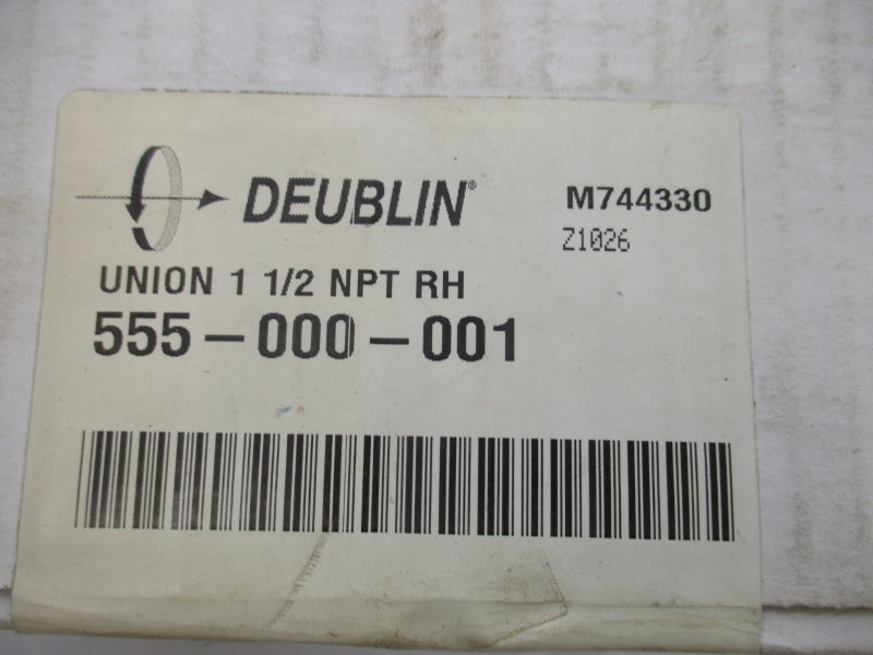 DEUBLIN 555-000-001 1-1/2" NSFS – MRO Global Solutions
