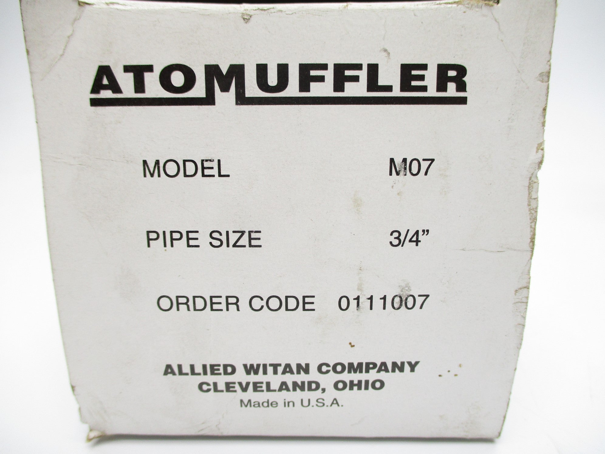 ATOMUFFLER M07 NSMP – MRO Global Solutions
