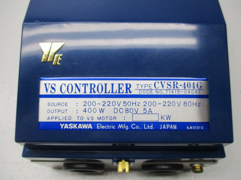 YASKAWA CVSR-404G * NEW NO BOX * – MRO Global Solutions