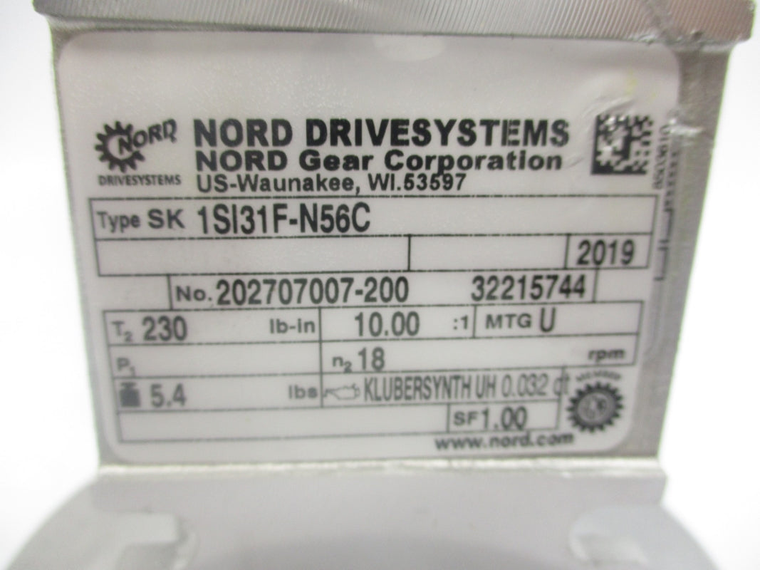 NORD SK1SI31F-N56C NSNP – MRO Global Solutions