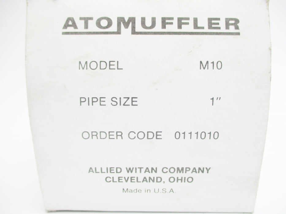 ATOMUFFLER M10 NSMP – MRO Global Solutions