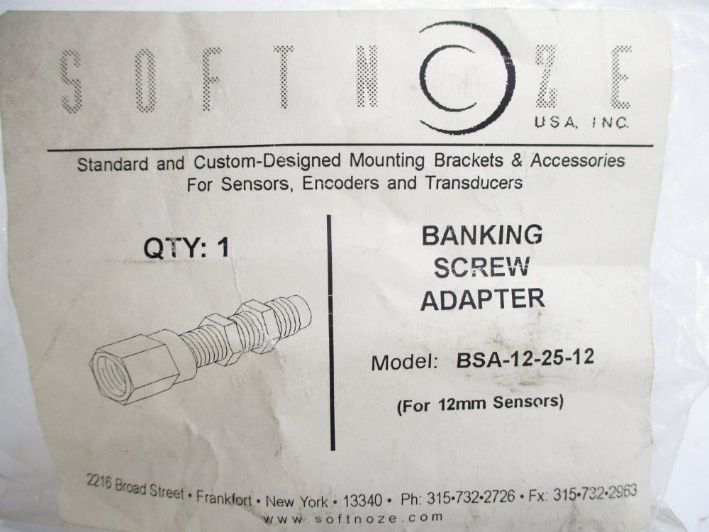 SOFTNOZE BSA-12-25-12 NSMP