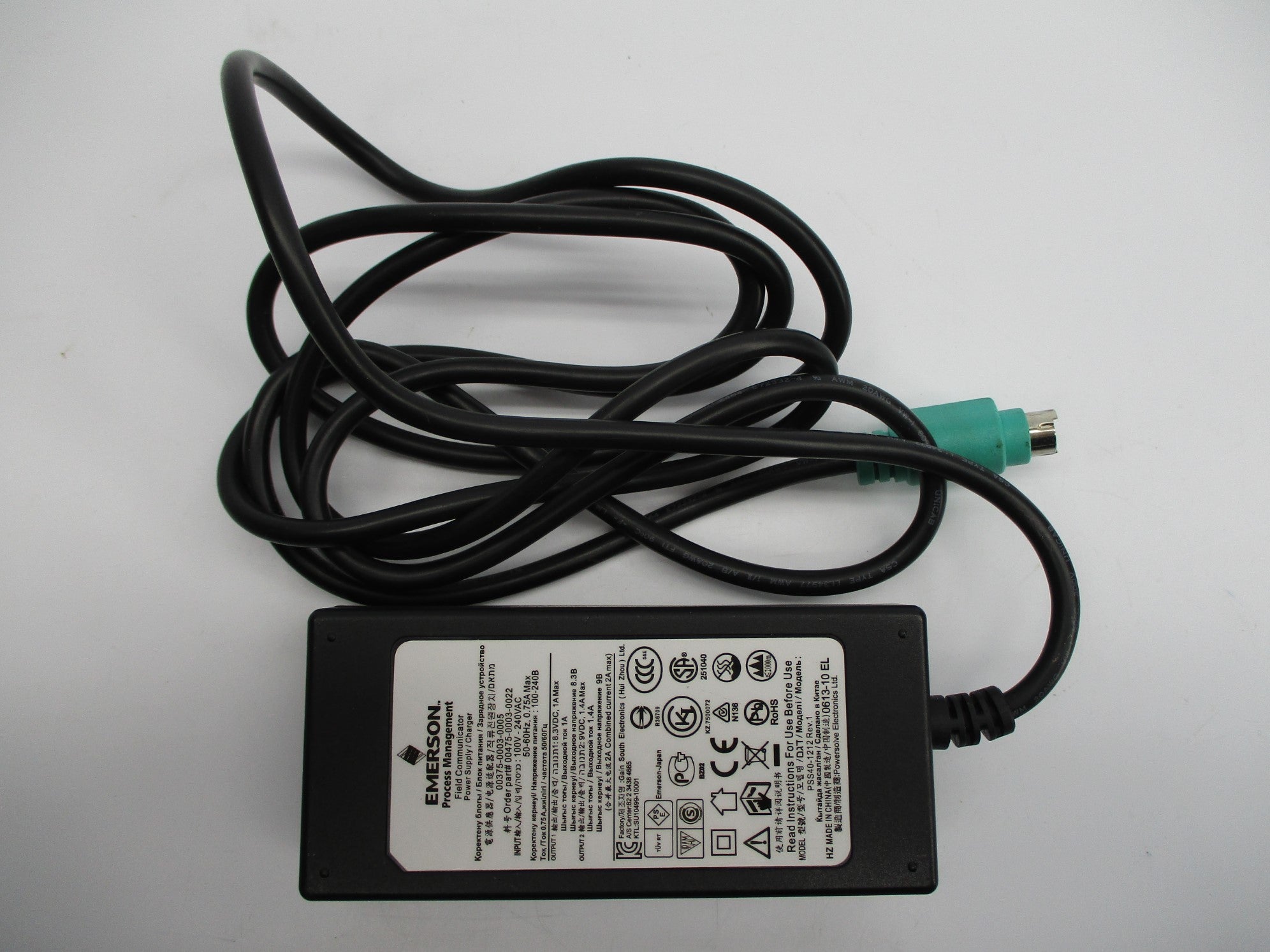 FIELD COMMUNICATOR 00475-0003-0022 475 100-240VAC 0.75A NSMP – MRO ...