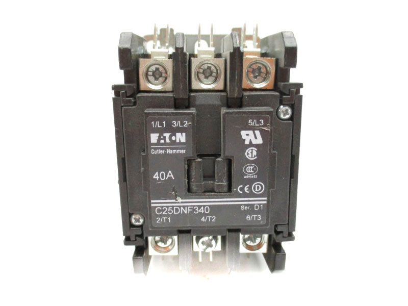 EATON C25DNF340 SER. D1 24V 40A NSNP – MRO Global Solutions