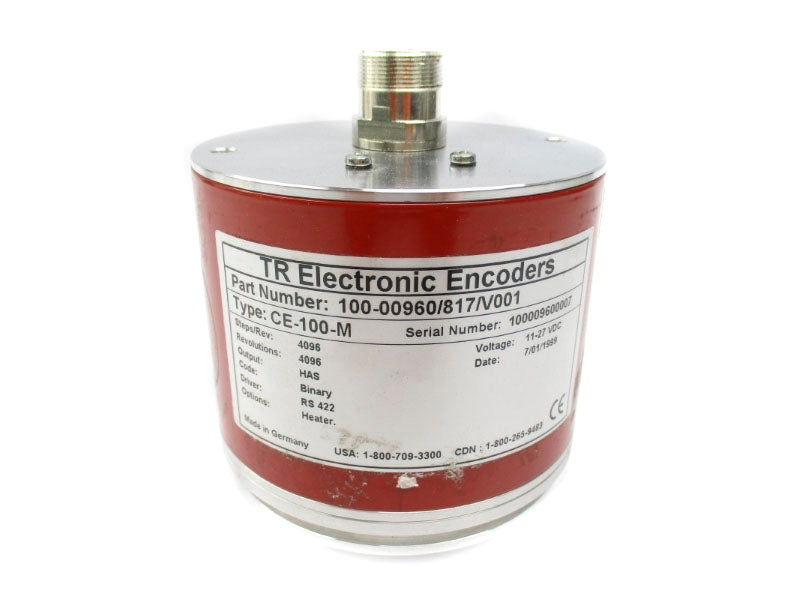 TR ELECTRONIC ENCODERS 100-00960/817/V001 CE-100-M 11-27VDC NSNP – MRO ...