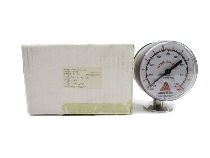 ANDERSON INSTRUMENT EB074010041043 0-160PSI NSMP