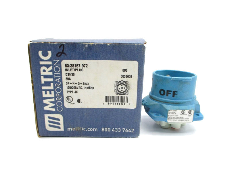 MELTRIC DSN30 63-38167-972 120/208VAC 30A NSMP – MRO Global Solutions