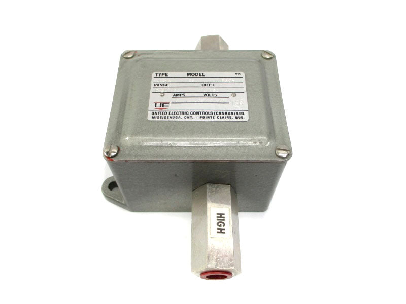 UNITED ELECTRIC CONTROLS J21KX 254 115/230VAC 15A 0-90PSI NSNP – MRO ...