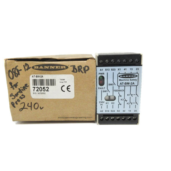 BANNER ENGINEERING AT-BM-2A 72052 230VAC NSMP – MRO Global Solutions