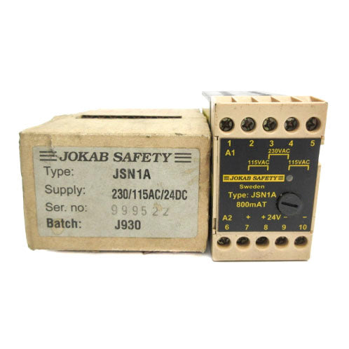 JOKAB SAFETY JSN1A 230/115VAC NSMP – MRO Global Solutions