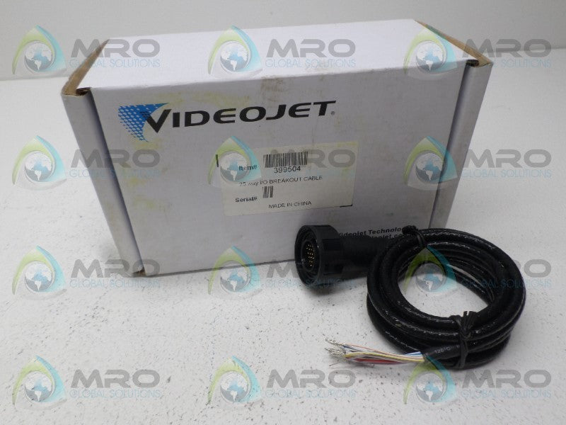 VIDEOJET 399504 I/O BREAKOUT CABLE * NEW IN BOX * – MRO Global Solutions