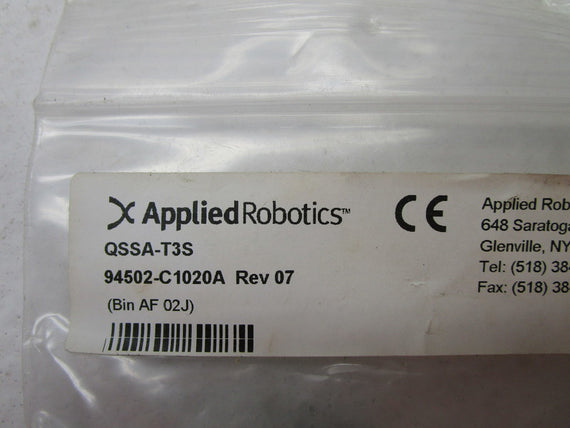 APPLIED ROBOTICS QSSA-T3S SWITCH QUICK STOP ASSEMBLY * NEW IN FACTORY ...