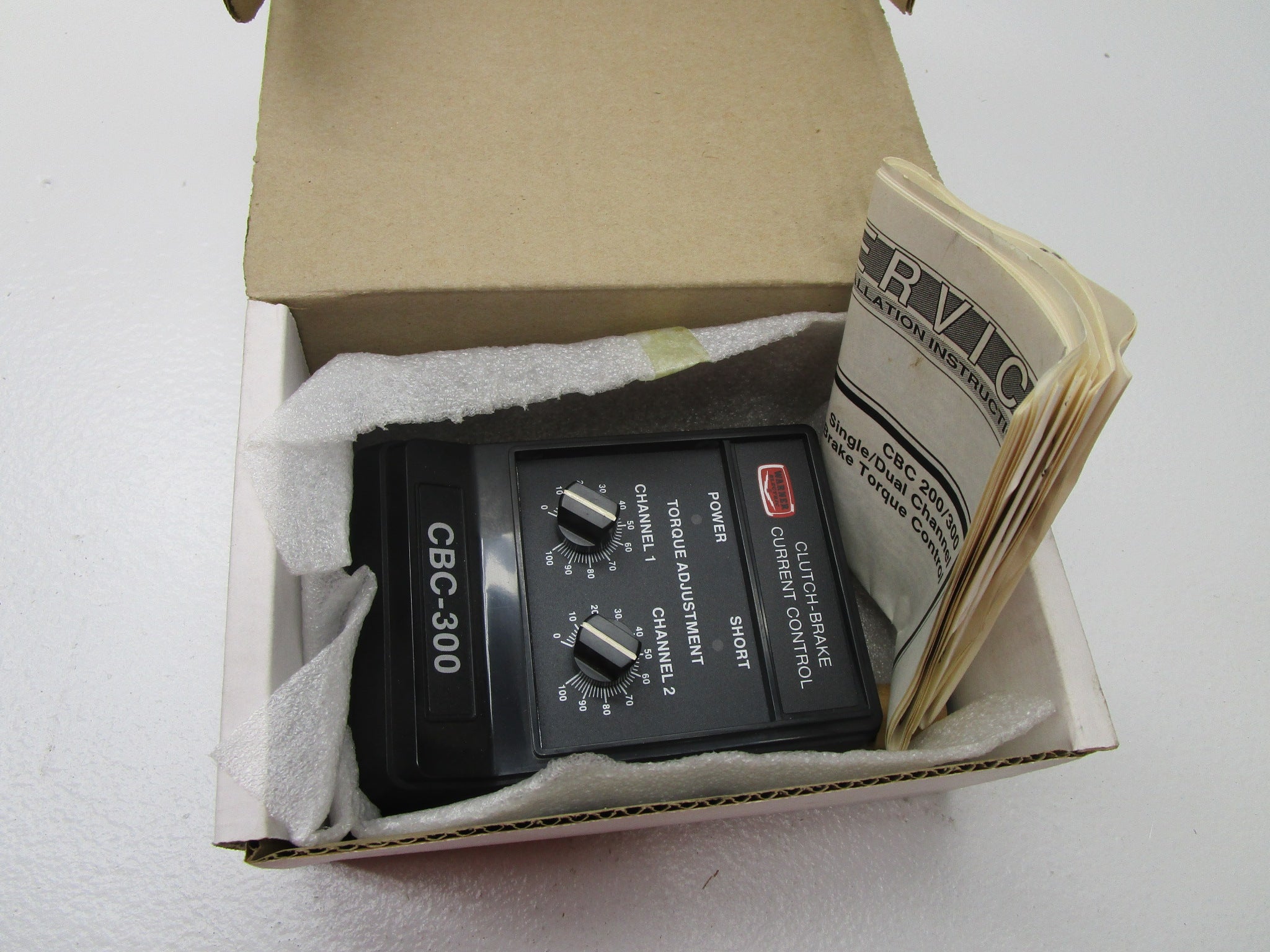 WARNER ELECTRIC CBC-300 6021-448-001 CLUTCH BRAKE CURRENT CONTROL * NE ...