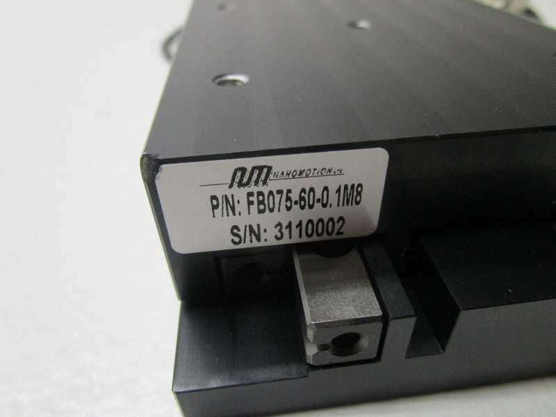 NANOMOTION FB075-60-0.1M8 LINEAR STAGE SLIDE ENCODER * NEW NO BOX ...