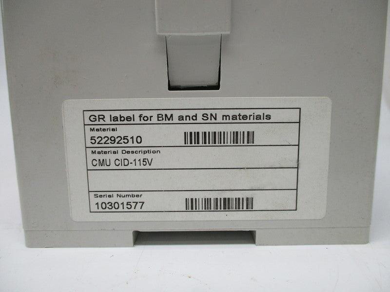 CONTROLPRO CMU-CID-115V 52292510 NSNP – MRO Global Solutions