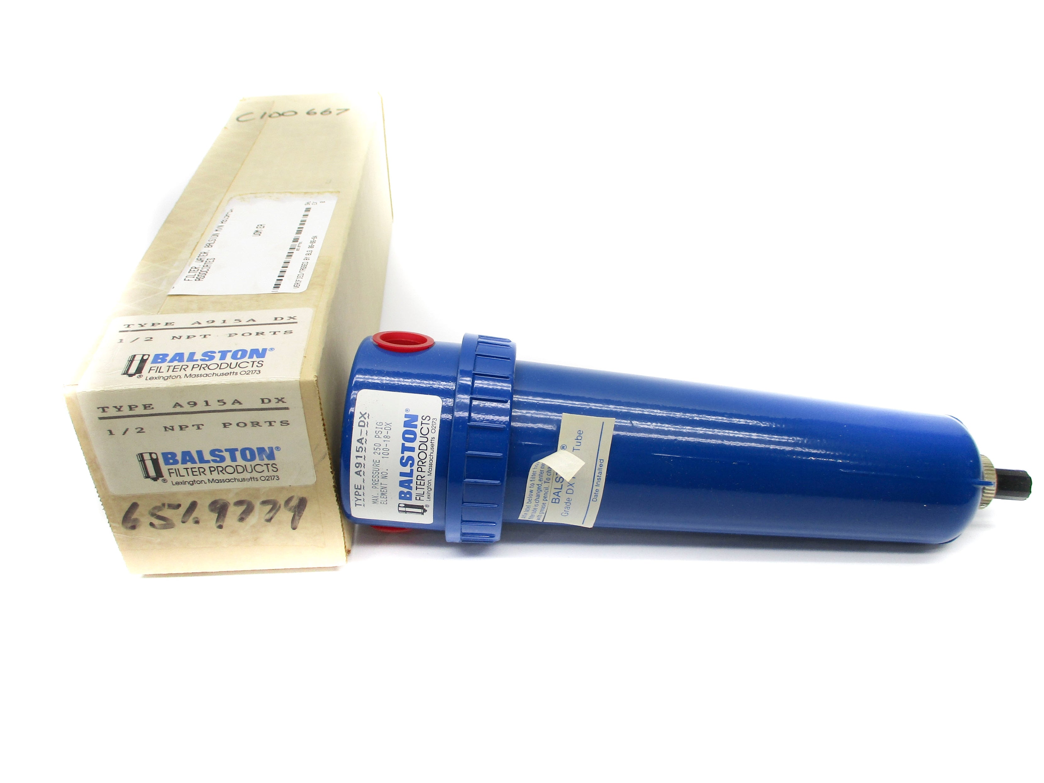 BALSTON FILTER PRODUCTS A915A-DX NSMP – MRO Global Solutions