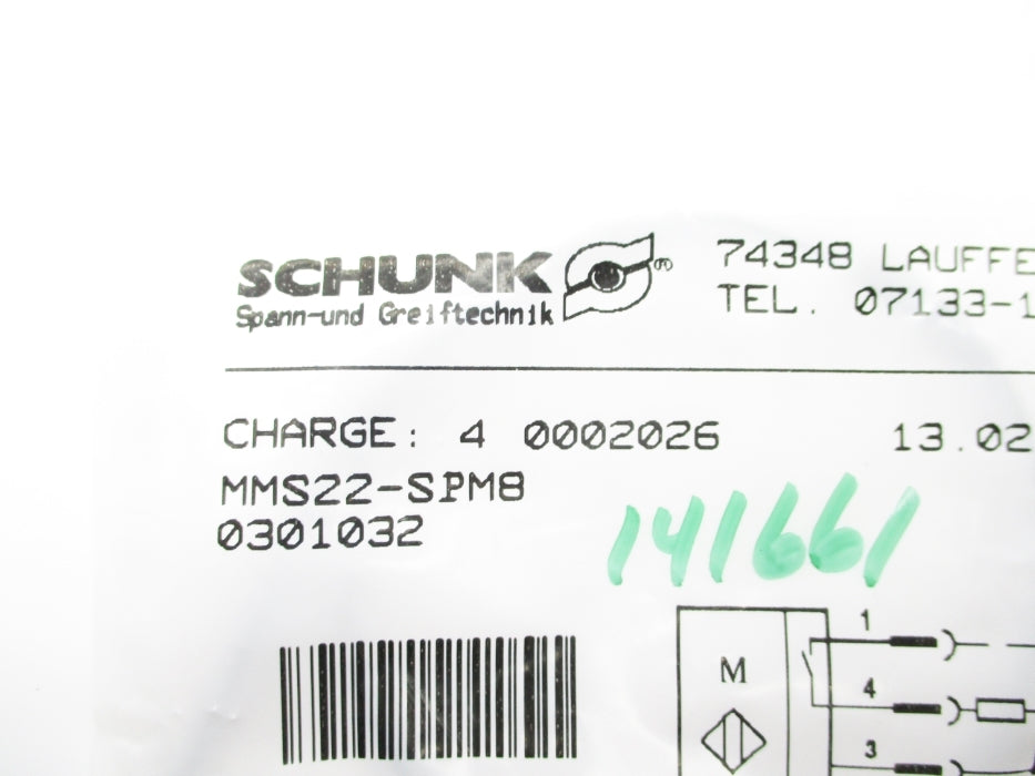 SCHUNK MMS22-SPMB 0301032 NSMP – MRO Global Solutions