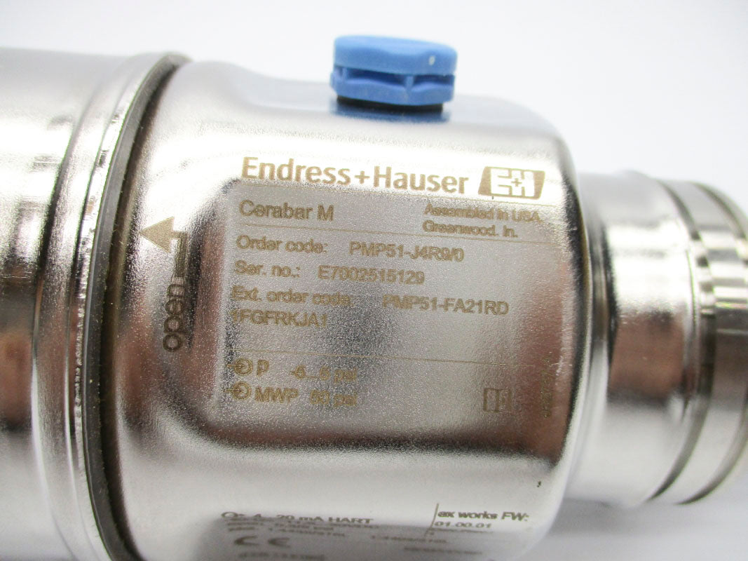 ENDRESS+HAUSER PMP51-FA21RD-1FGFRKJA1 60PSI NSNP – MRO Global Solutions