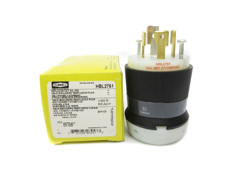 HUBBELL HBL2761 277/480VAC 30A NSMP – MRO Global Solutions
