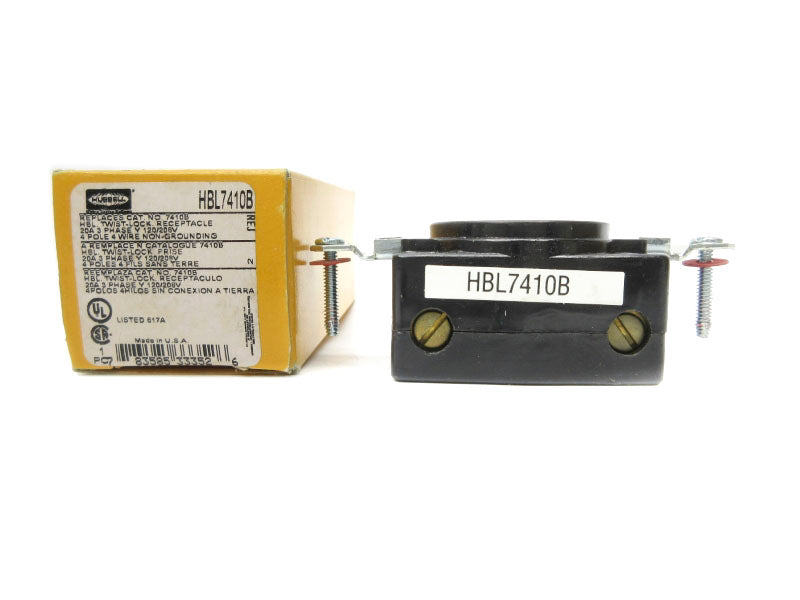HUBBELL HBL7410B 120/208V 20A NSMP – MRO Global Solutions