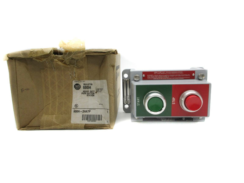 ALLEN BRADLEY 800H-2HA7P SER. X (BR/WH) NSMP – MRO Global Solutions