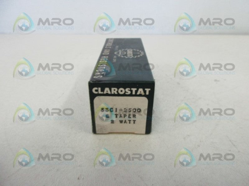CLAROSTAT 53C1-2500-S POTENTIOMETER * NEW IN BOX * – MRO Global Solutions