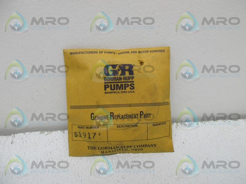 GORMAN RUPP S1917 OIL PUMP SEAL * FACTORY SEALED